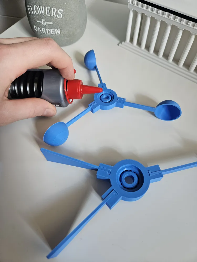 Windmill Anemometer Wind Direction Indicator - Free 3D Print Model ...