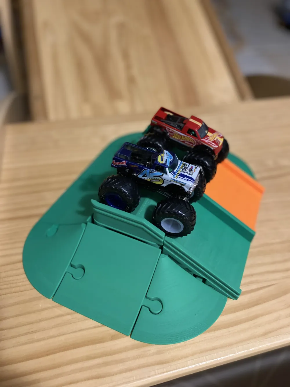 Hot Wheels Monster Truck Ramp Starter Set by DrKriegerAUS - MakerWorld