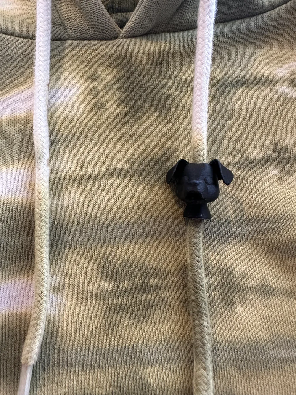 Dog head drawstring bead by FleeDog - MakerWorld