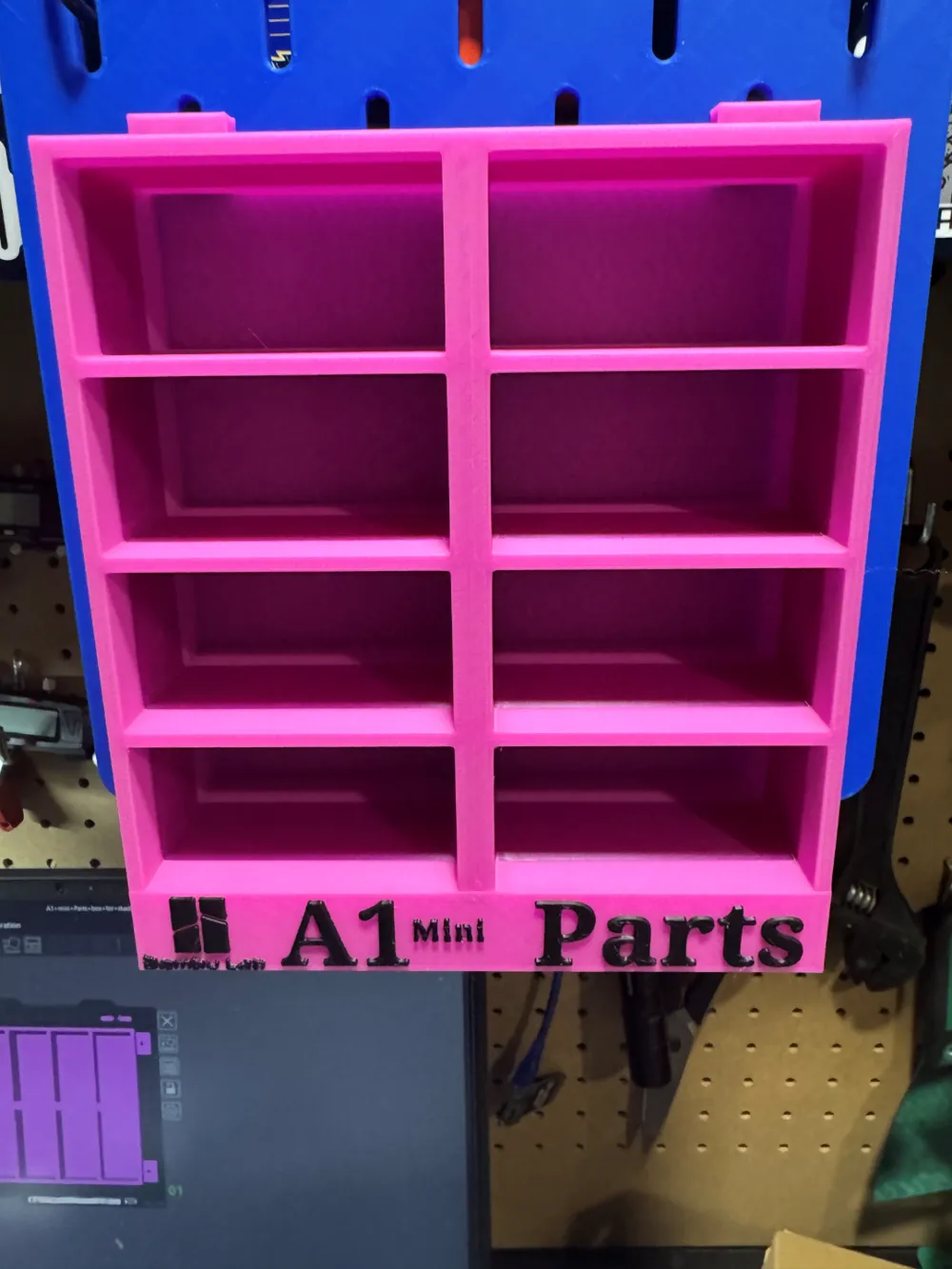 A1-Mini Parts Wall mount storage by Big-Daddy - MakerWorld