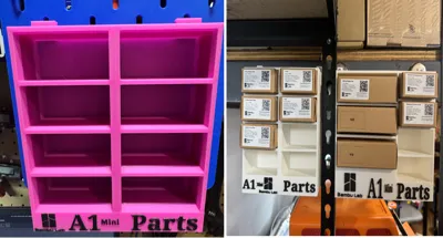 large storage parts box for A1 mini by Big-Daddy - MakerWorld