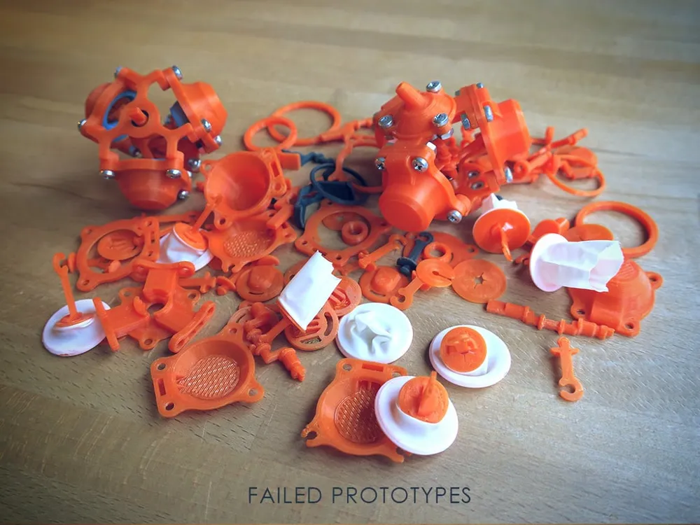 Balloon Powered Radial Engine - Free 3D Print Model - MakerWorld