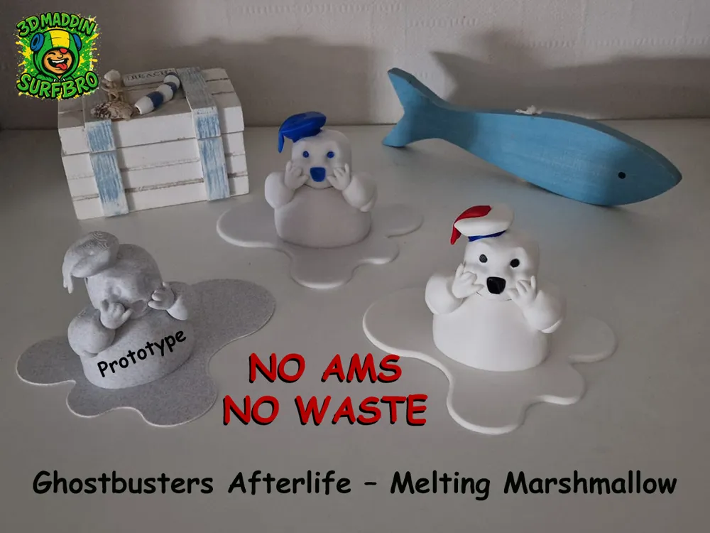 Melting Marshmallow - Ghostbusters Afterlife - Free 3D Print Model ...