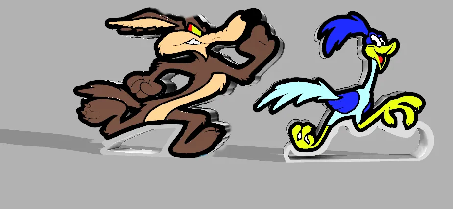 Wile E. Coyote by lryan7310 - MakerWorld