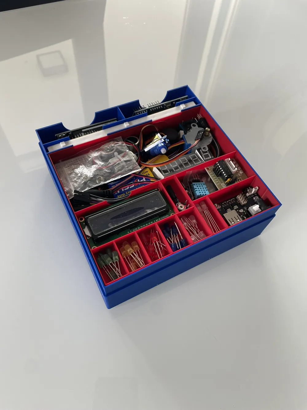 Arduino UNO R3 – Caja organizadora para Super Starter Kit - Modelo de ...