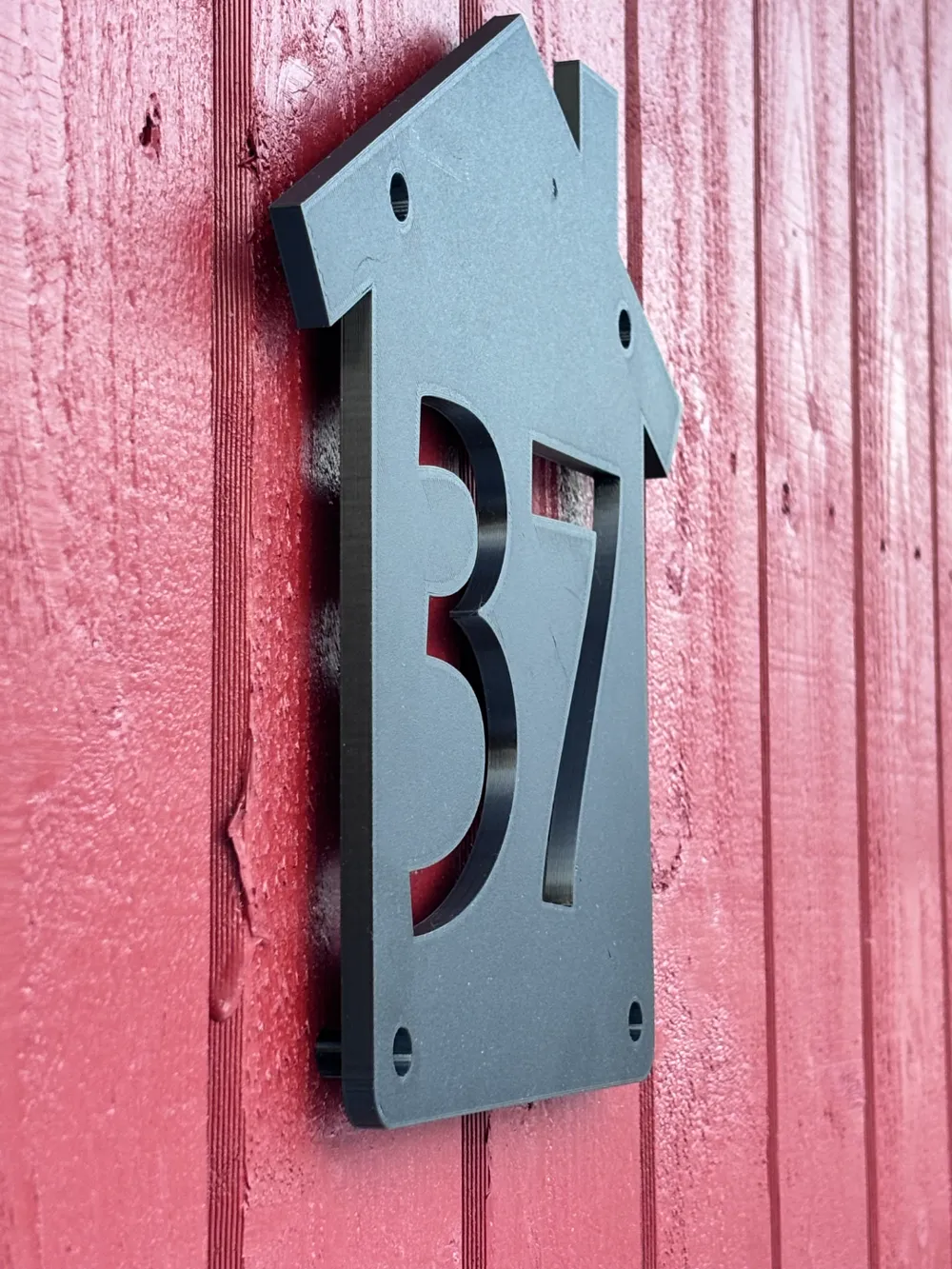 House number sign (customazible) by jonnylarssonMakerWorld: Download ...