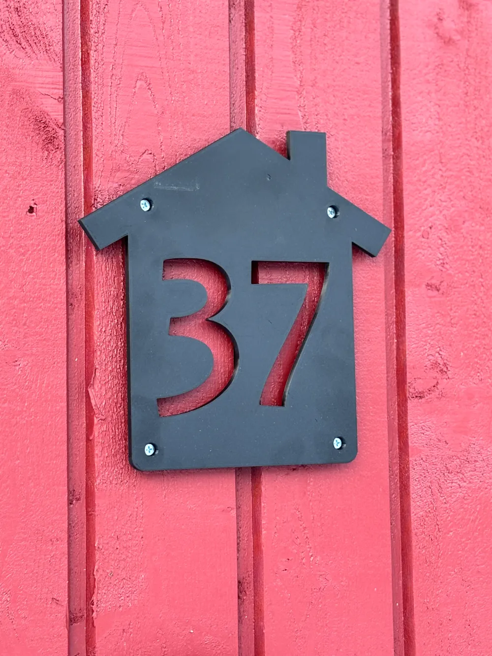 House number sign (customazible) by jonnylarssonMakerWorld: Download ...