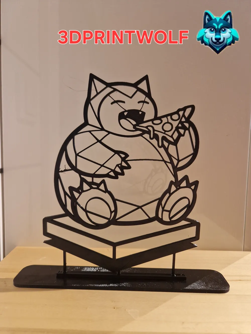 Snorlax V.4: The Polygonal Pizza Napper - Free 3D Print Model - MakerWorld