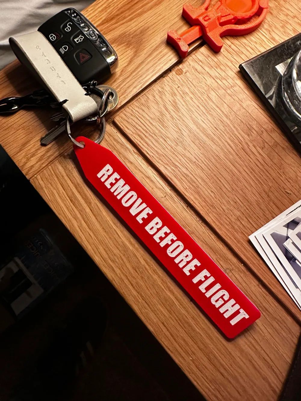 remove before flight keyring by chandler_thick12 - MakerWorld