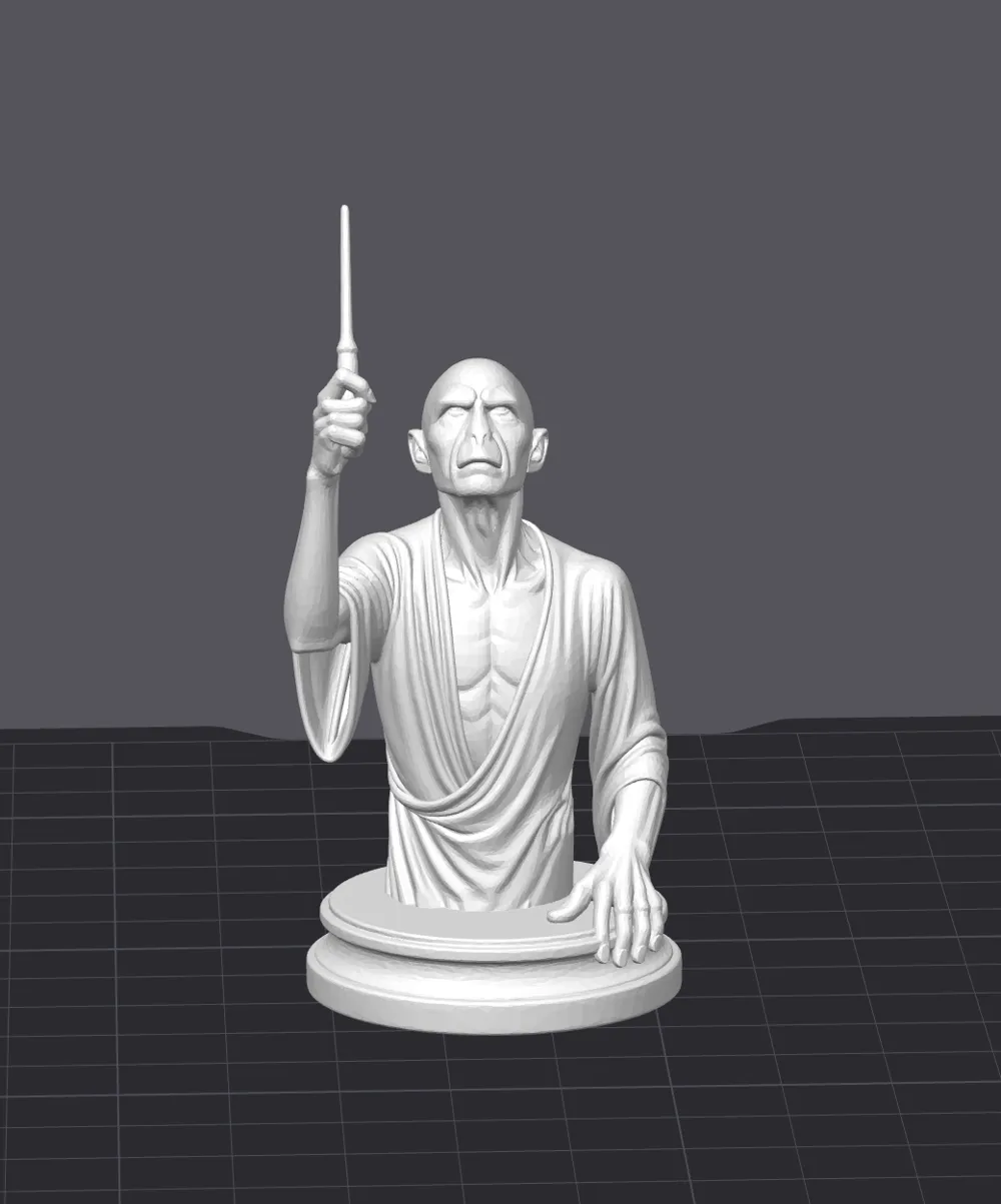 Voldemort Miniature (Harry potter) - Free 3D Print Model - MakerWorld