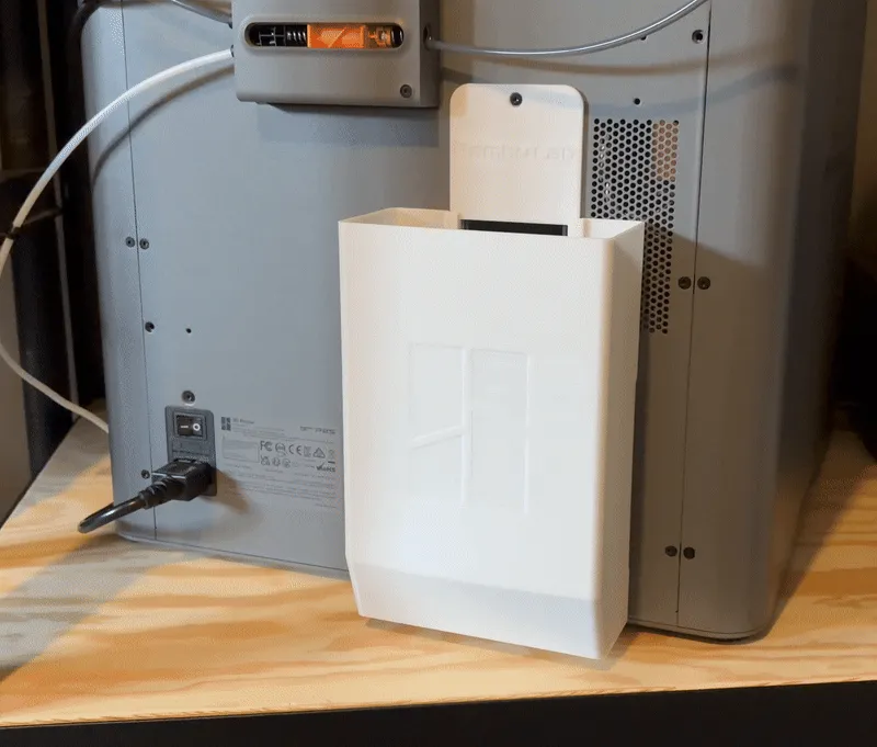 P2S/P1S Slide-On Poop Chute by Panzer UNLU MakerWorld: Download Free 3D ...