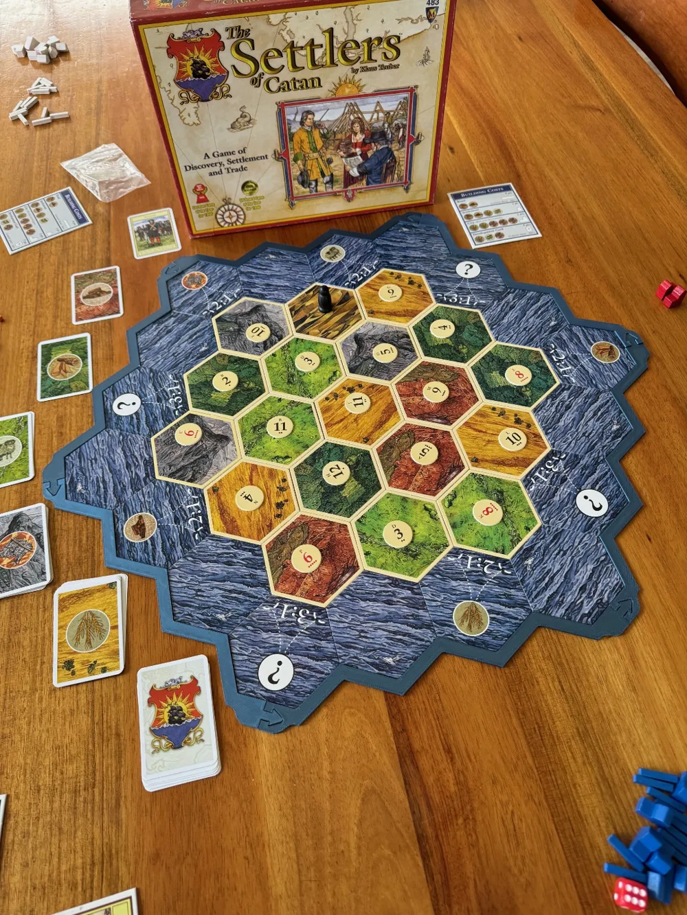 Settlers of Catan Border/Frame for 79mm Diameter - Free 3D Print Model ...
