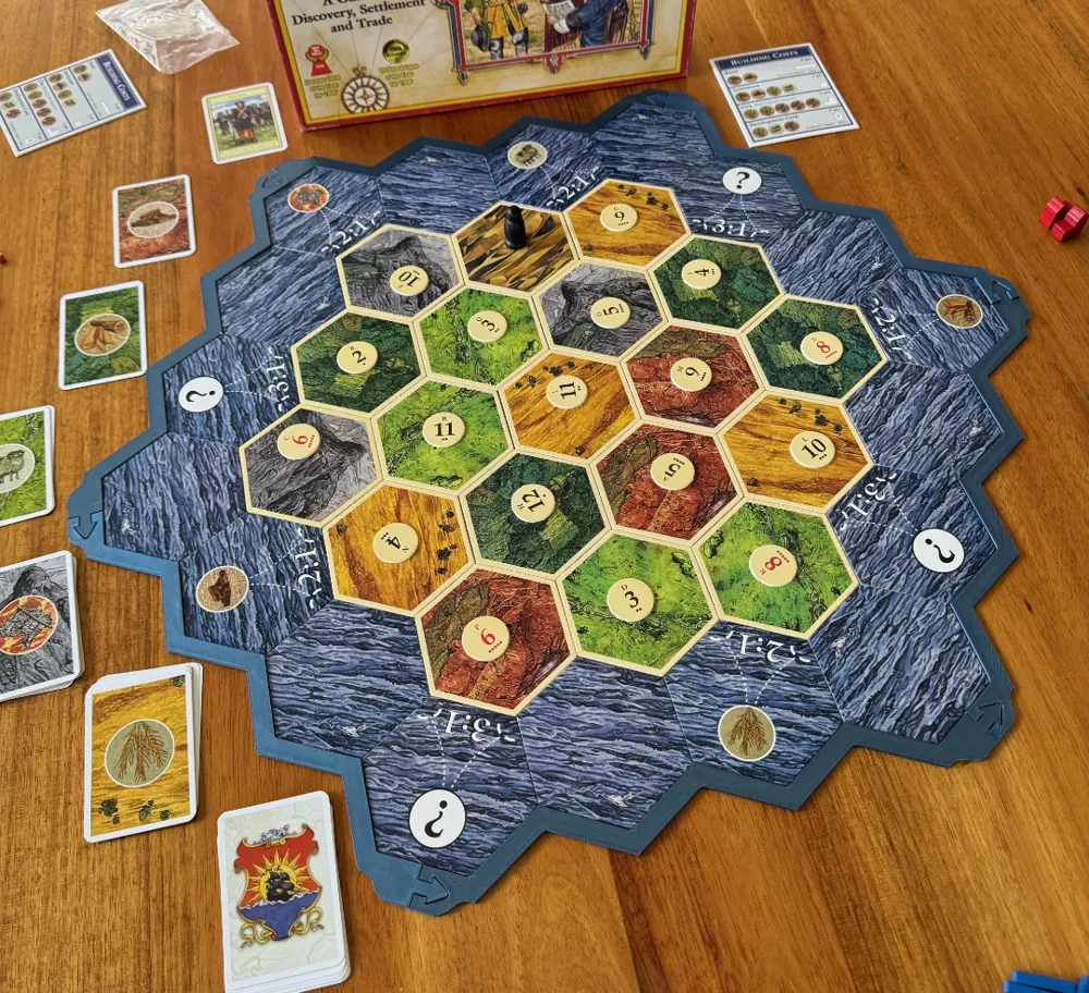 Settlers of Catan Border/Frame for 79mm Diameter Remixed by master_ezzy ...