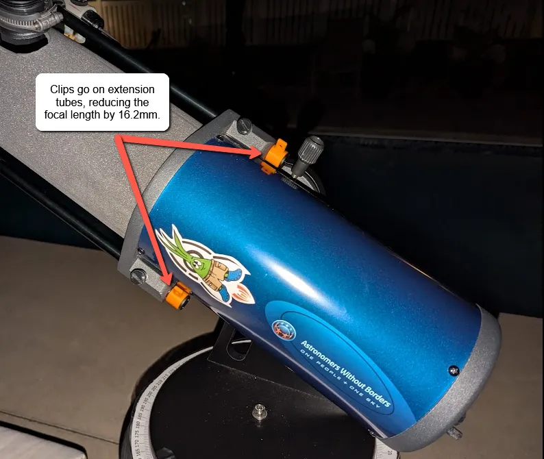 AWB Onesky / ZWO Camera Focus Spacers by adoute - MakerWorld