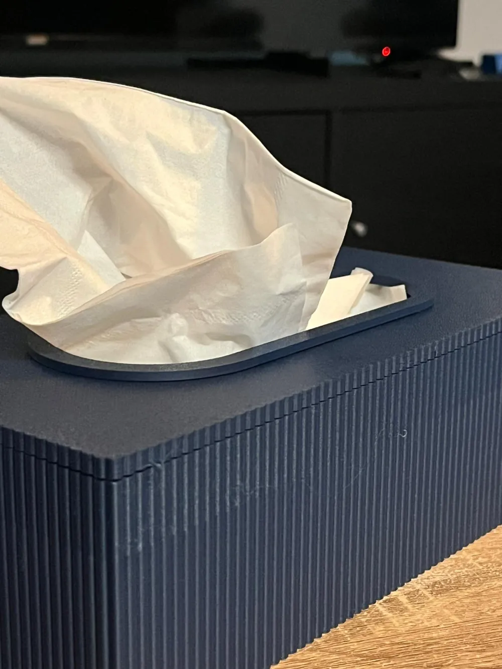 Modern Ribbed Tissue Box - 2 options - Free 3D Print Model - MakerWorld