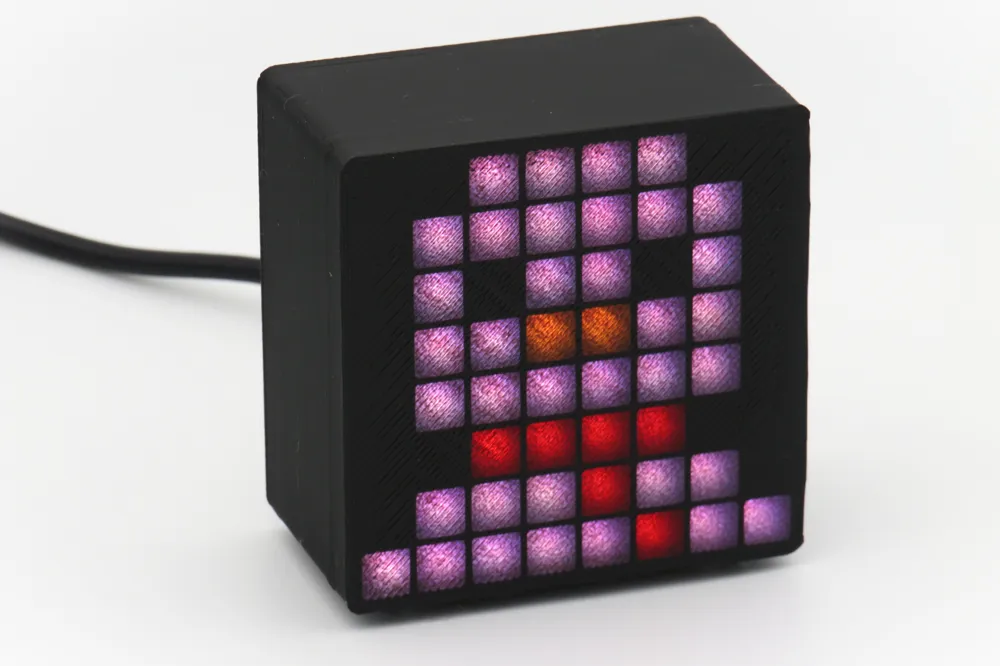 8x8 RGB LED Matrix Display with Raspberry Pi Pico by BlackHawk ...