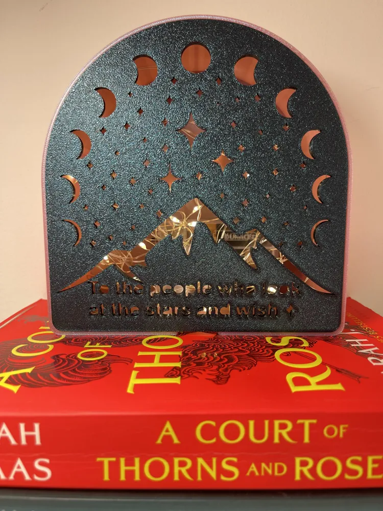 ACOTAR - Inspired Light Display / Book Nook by Pages & Projects ...