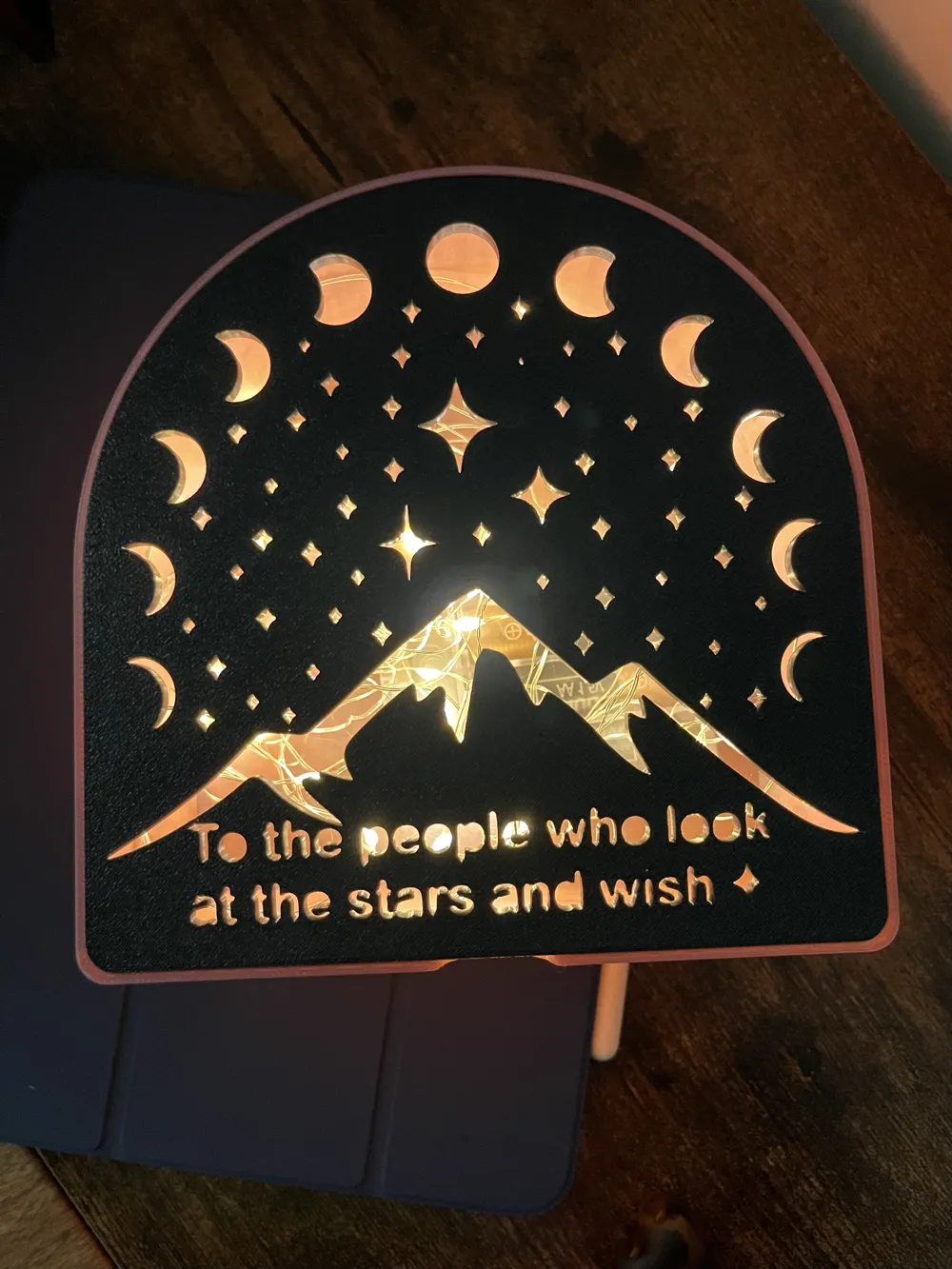 ACOTAR - Inspired Light Display / Book Nook by Pages & Projects ...