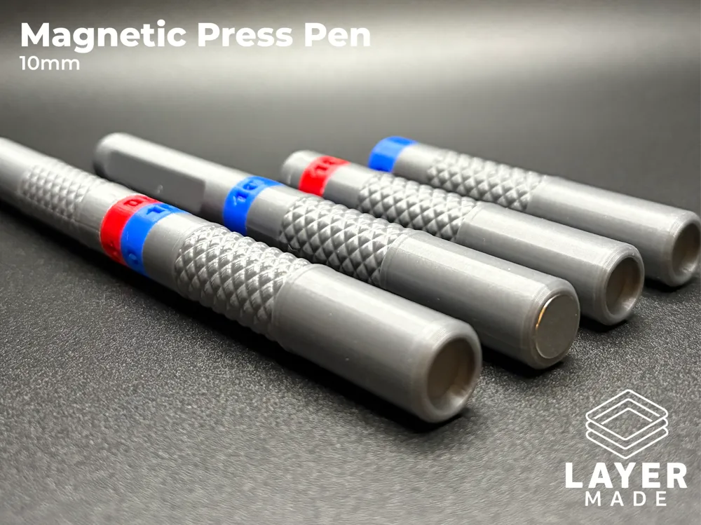 Magnet Pressing Pen (10mm) by Layer Made MakerWorld: Download Free 3D ...