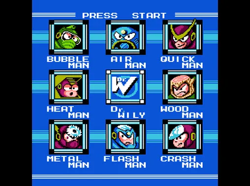 Megaman 2 Stage Select Screen by Aerofly MakerWorld: Download Free 3D ...