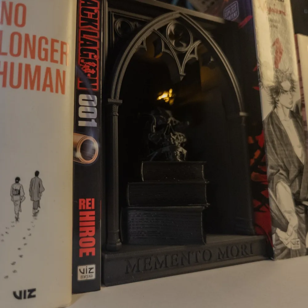 Memento Mori BookNook v2 by UnchainedHobbies MakerWorld: Download Free 3D Models