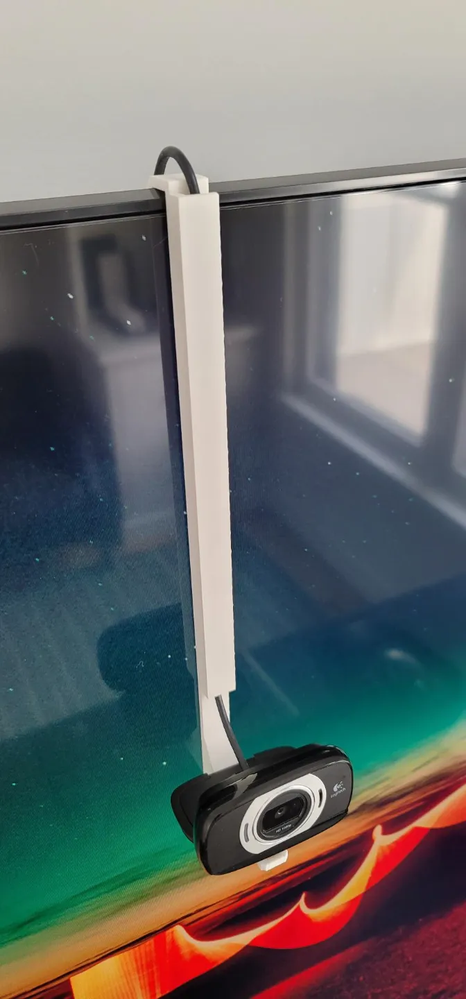 On-Screen Web Cam Mount by jesse.jacobyMakerWorld: Download Free 3D Models