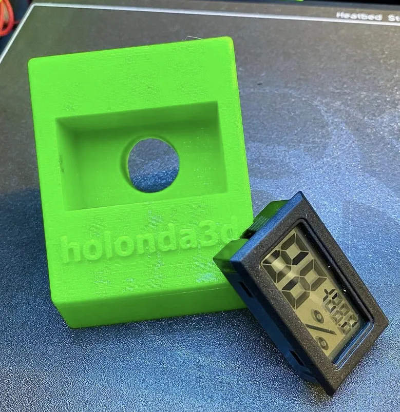 Stand for a Ali-Express humidity sensor / hygrometer display with and ...