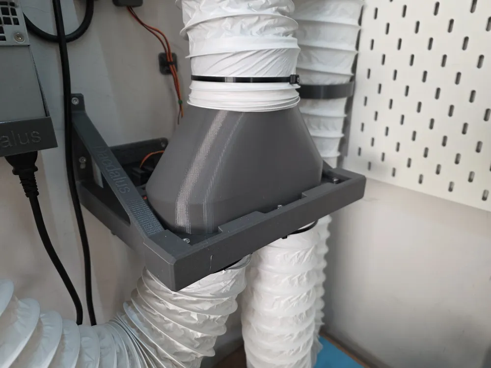 Wall mount and servo linkage for air splitter - Free 3D Print Model ...
