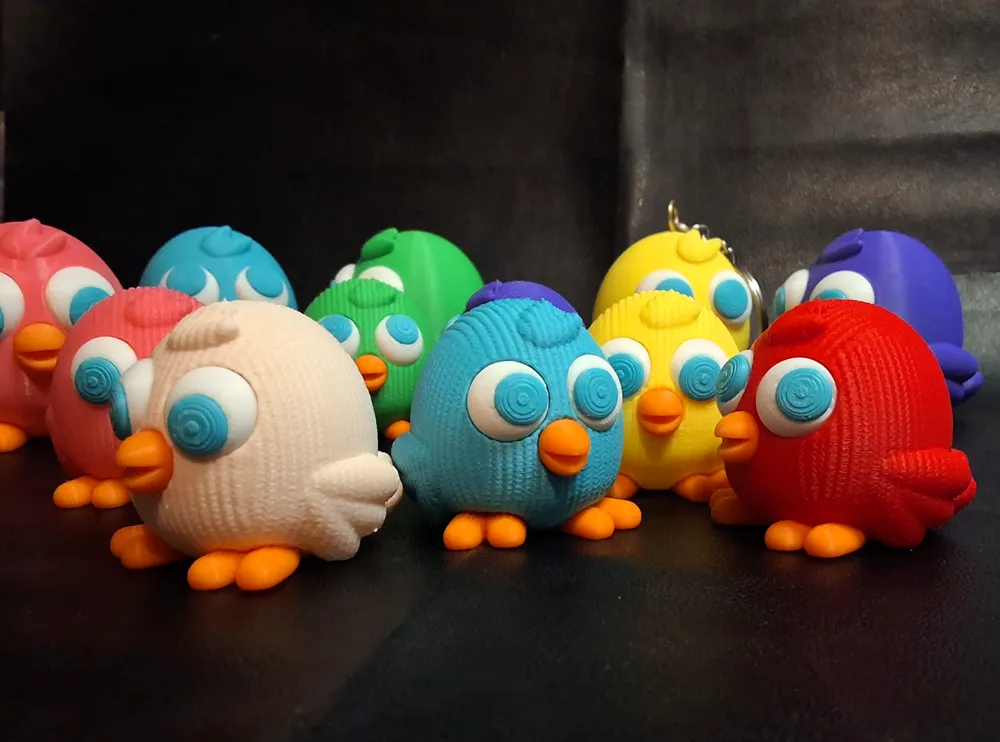 Winky junior the happy chick knitted version by Valkyrie Forge ...