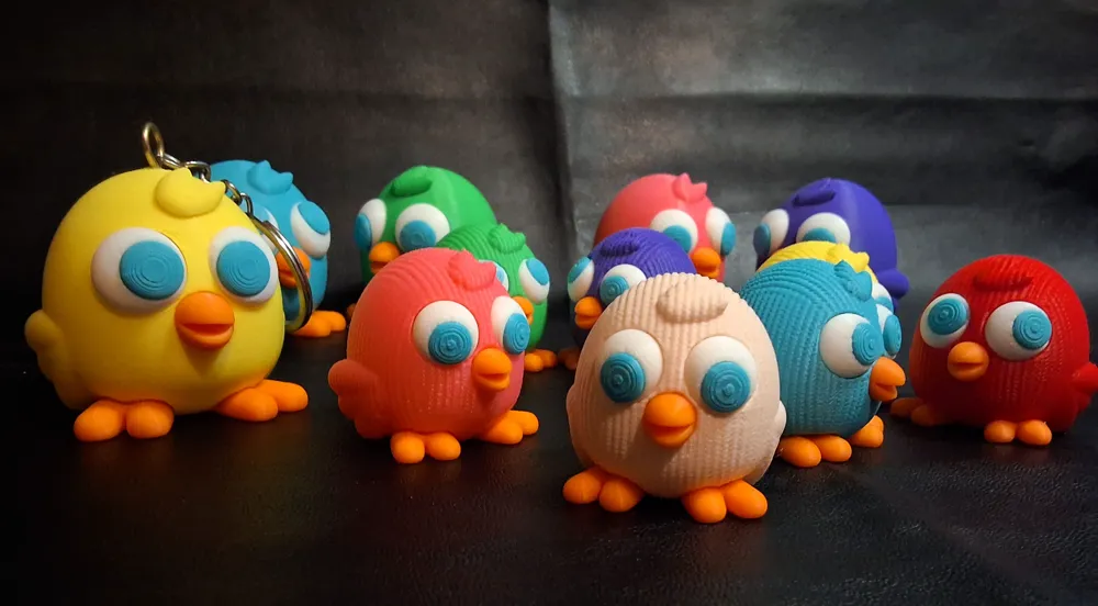 Winky junior the happy chick knitted version by Valkyrie Forge ...