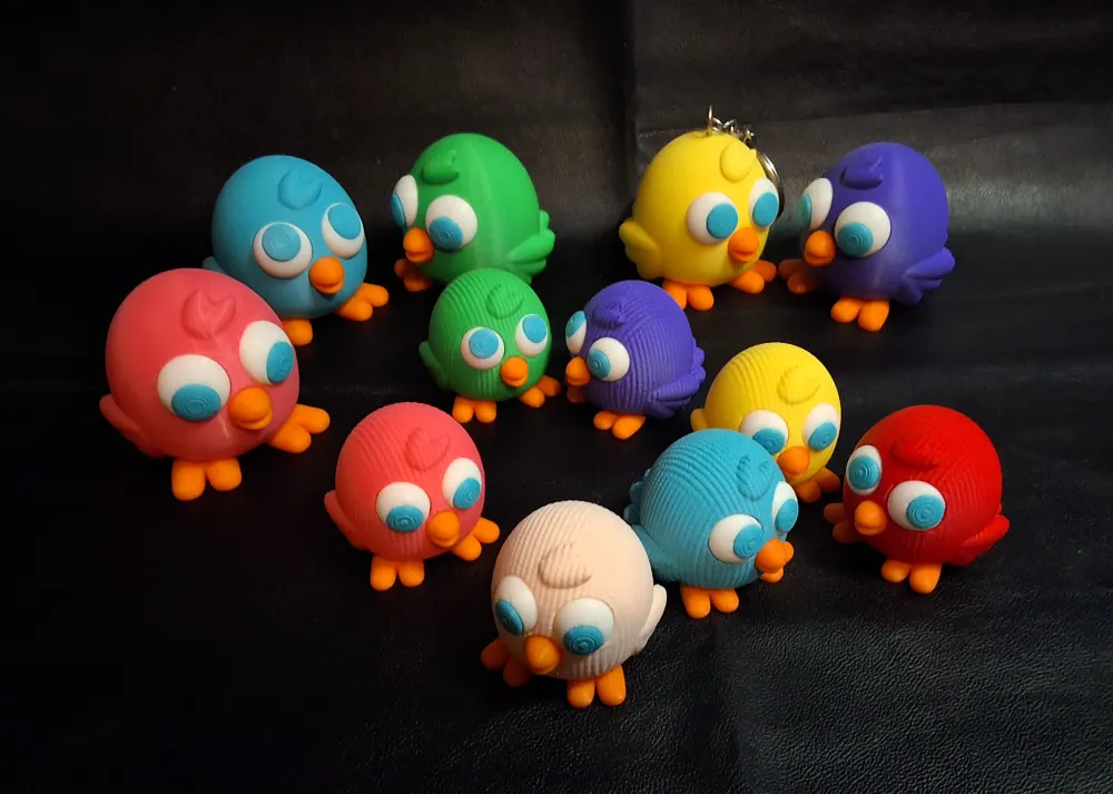 Winky junior the happy chick knitted version by Valkyrie Forge ...