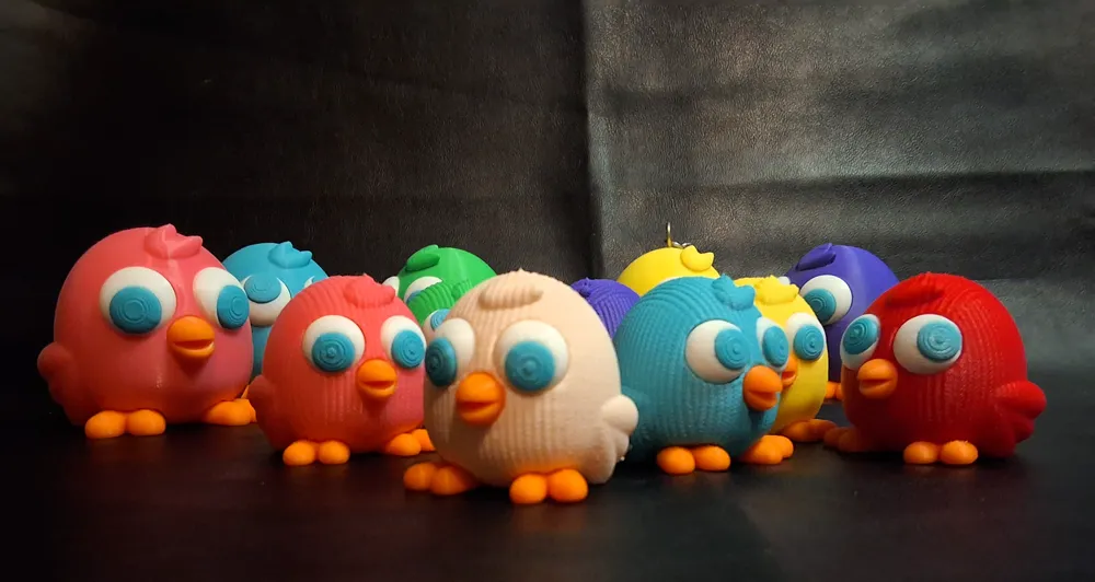 Winky junior the happy chick knitted version by Valkyrie Forge ...