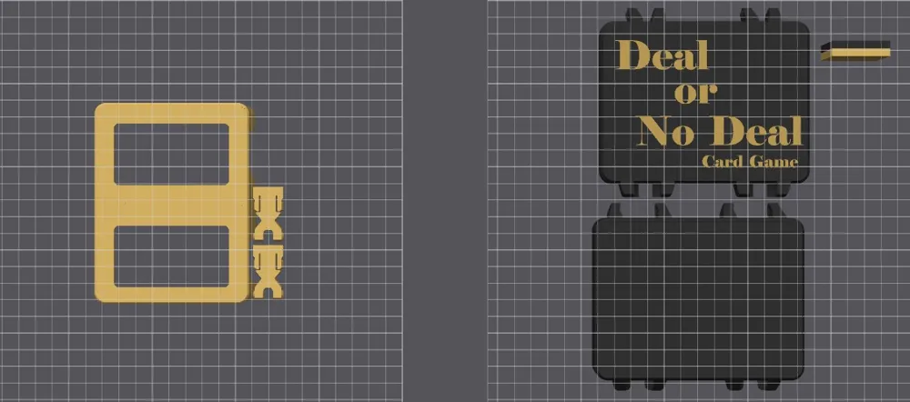 Deal Or No Deal Simple snaplock box - Free 3D Print Model - MakerWorld