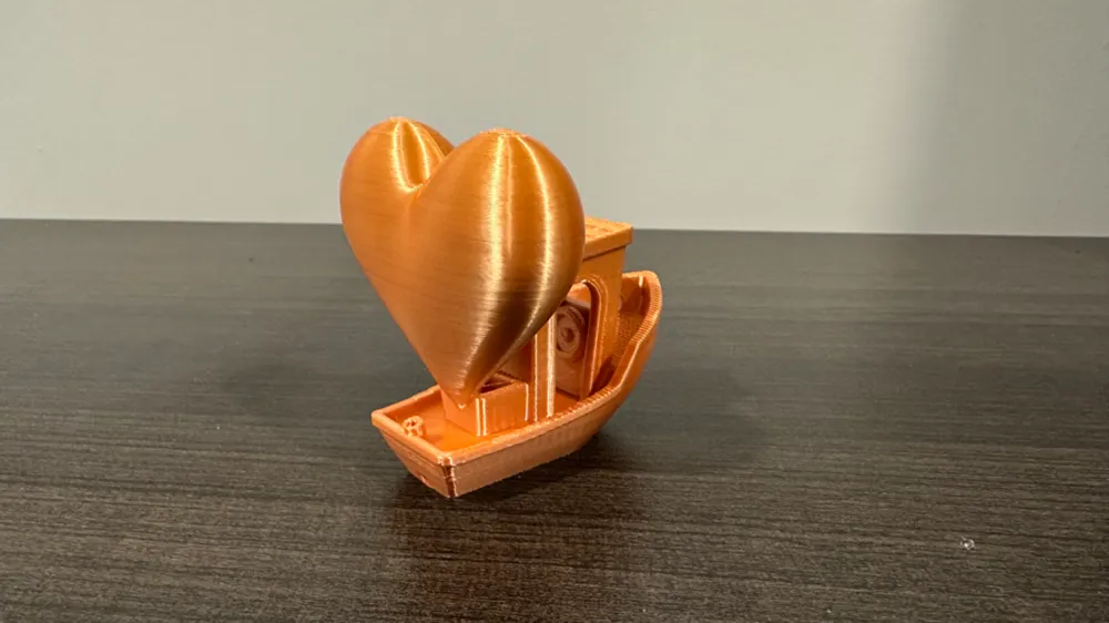 3D Benchy with Heart Remixed by AAG3D - MakerWorld