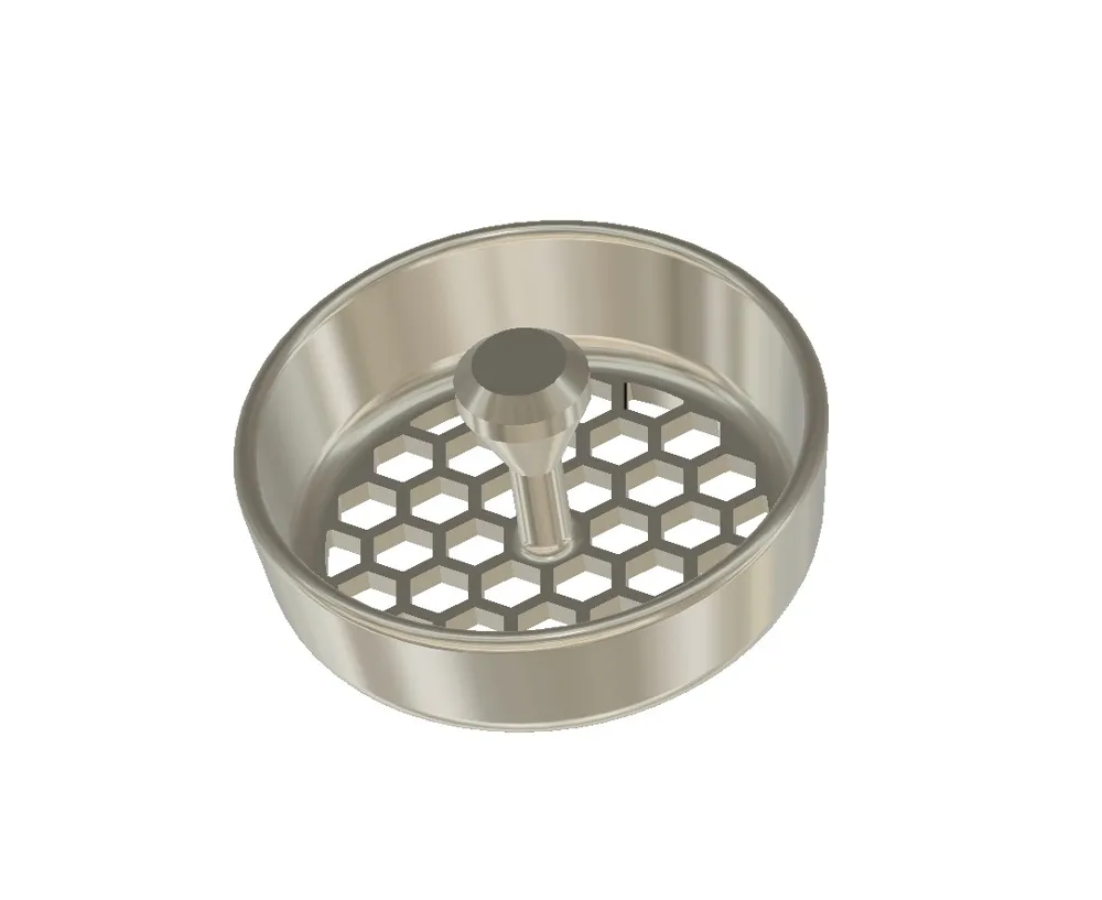Honeycomb Sink Strainer – Lightweight 3D Print - Free 3D Print Model ...