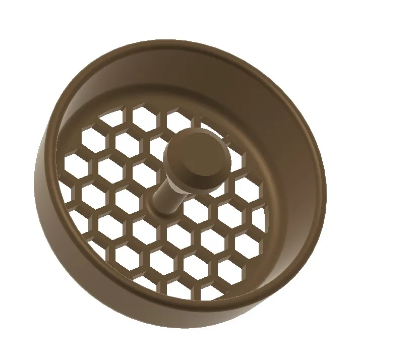 Honeycomb Sink Strainer – Lightweight 3D Print - Free 3D Print Model ...