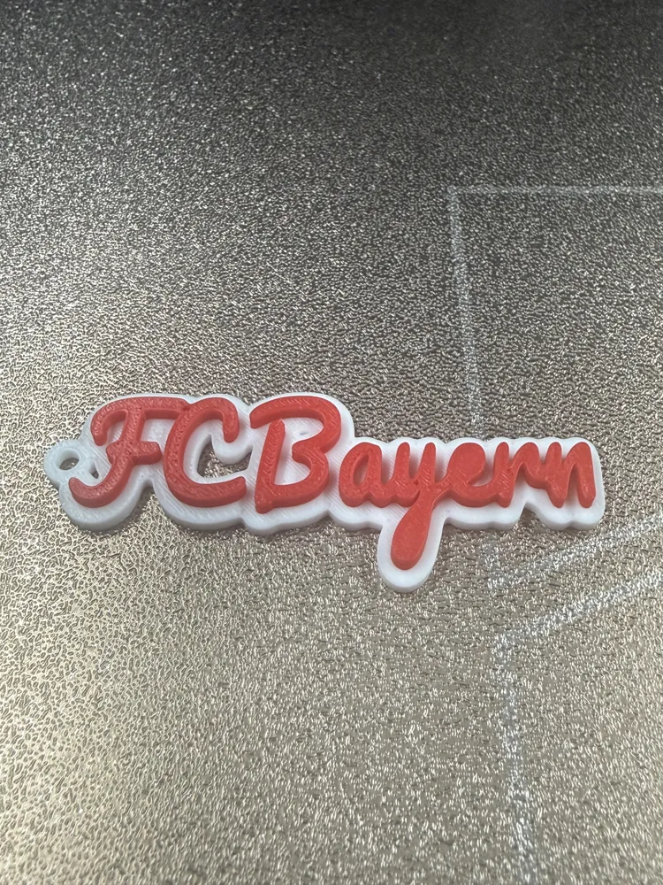 Keychain FC Bayern - Free 3D Print Model - MakerWorld