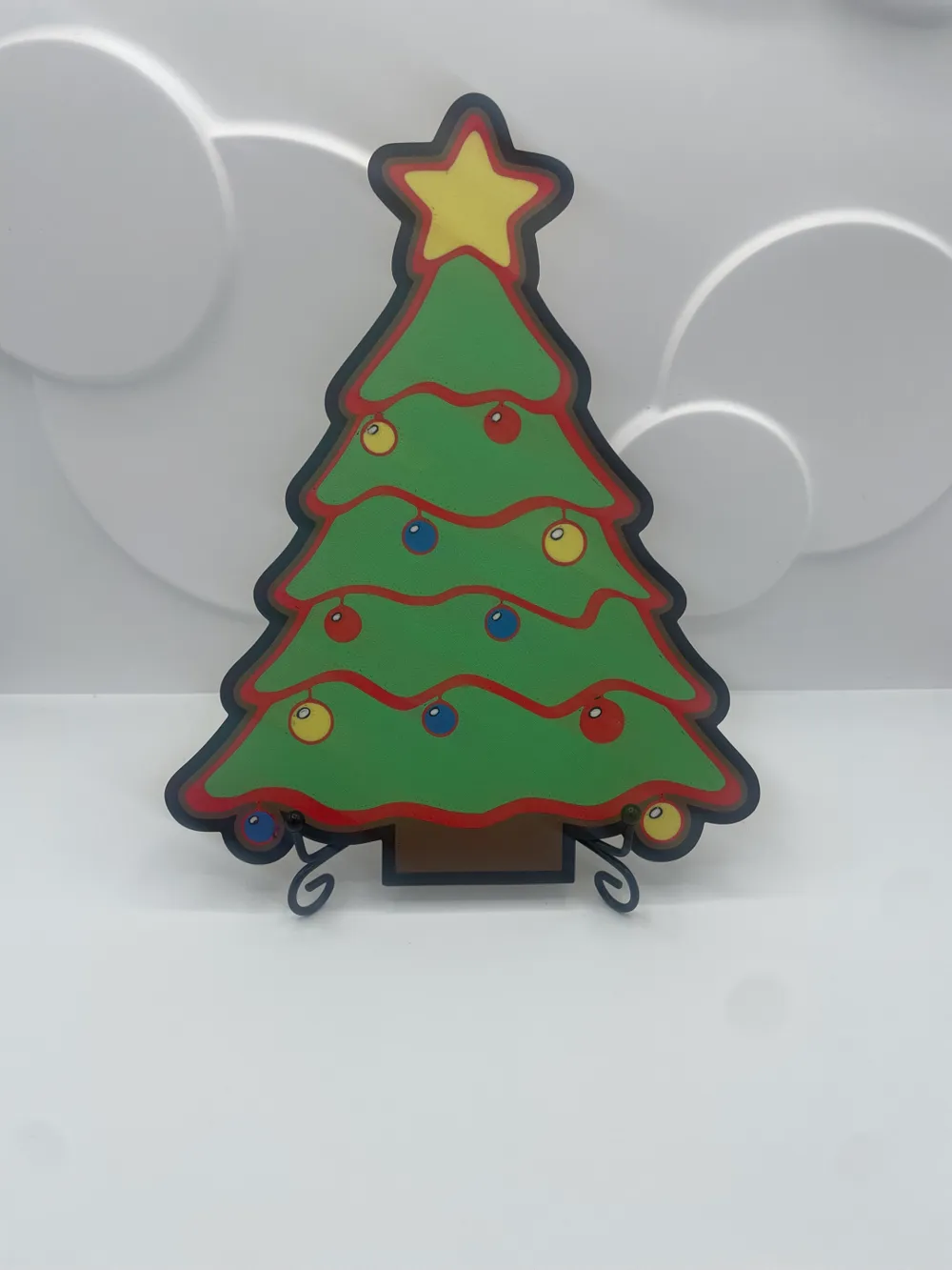 Christmas tree placard by tracks.three.d - MakerWorld