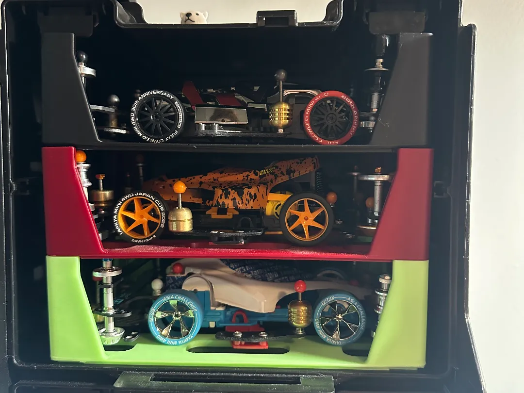 Mini 4WD PitBox Tray - Free 3D Print Model - MakerWorld