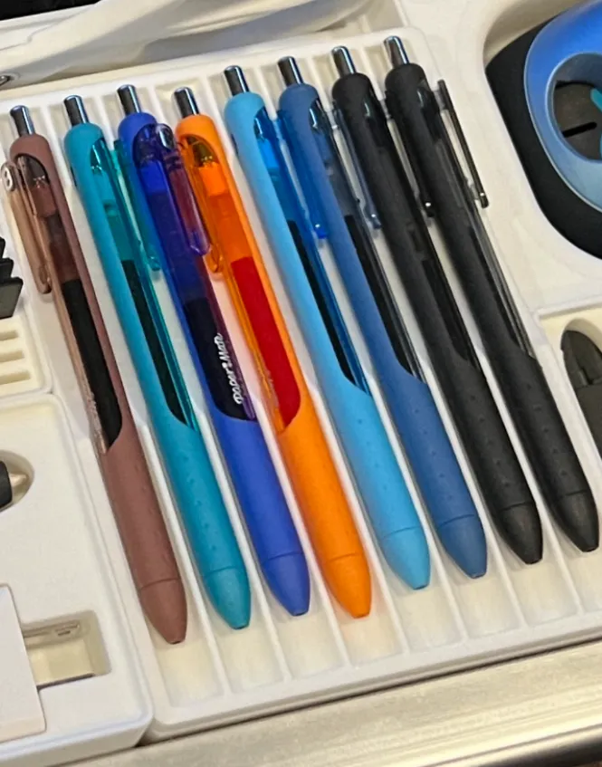 Low Profile Pen Tray - Gridfinity 3x4 by EMB3D - MakerWorld