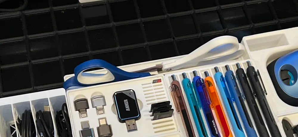 Low Profile Pen Tray - Gridfinity 3x4 by EMB3D - MakerWorld