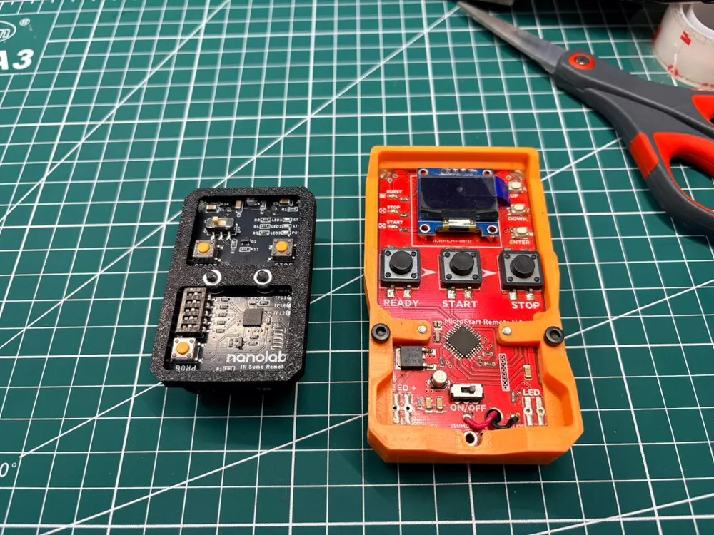 Protective Case Nanolab Robot Sumo Start Module. by joecarnine ...