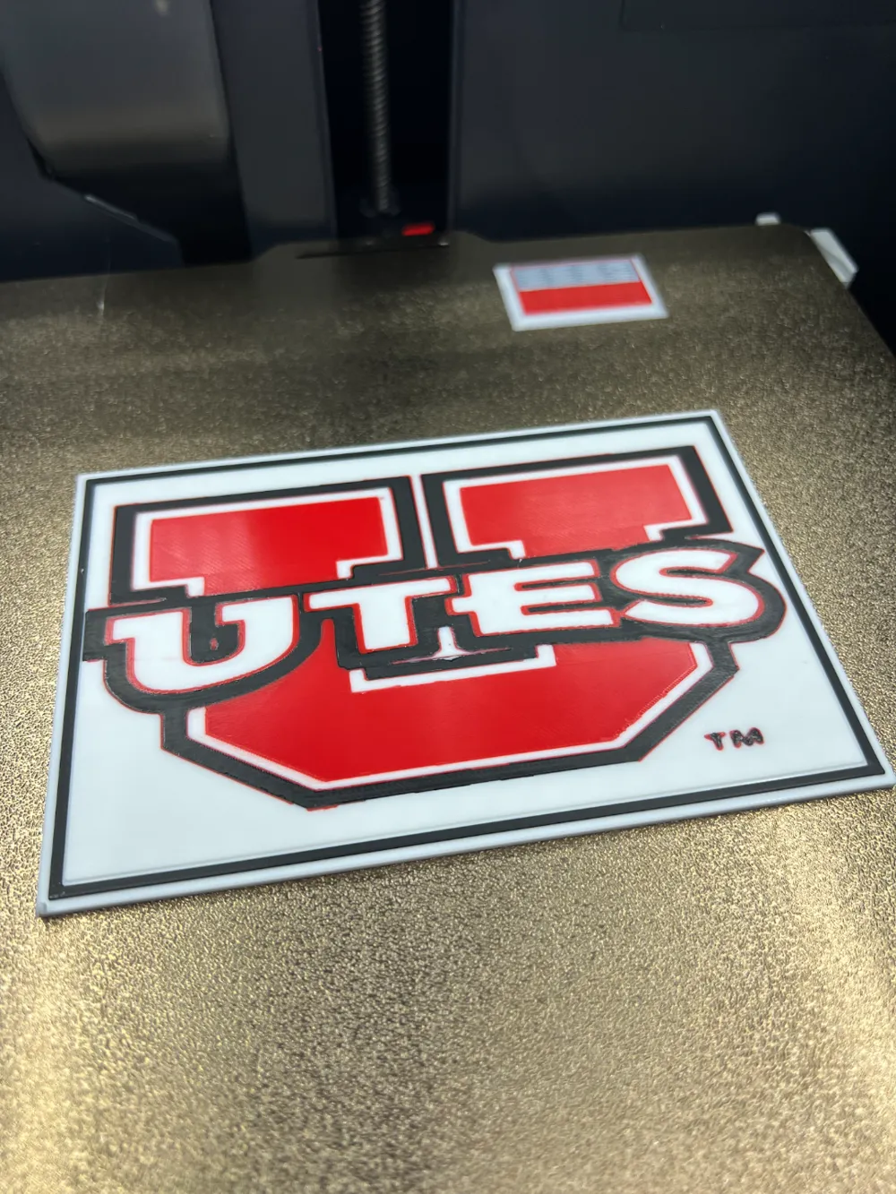 UTAH UTES Football - Free 3D Print Model - MakerWorld