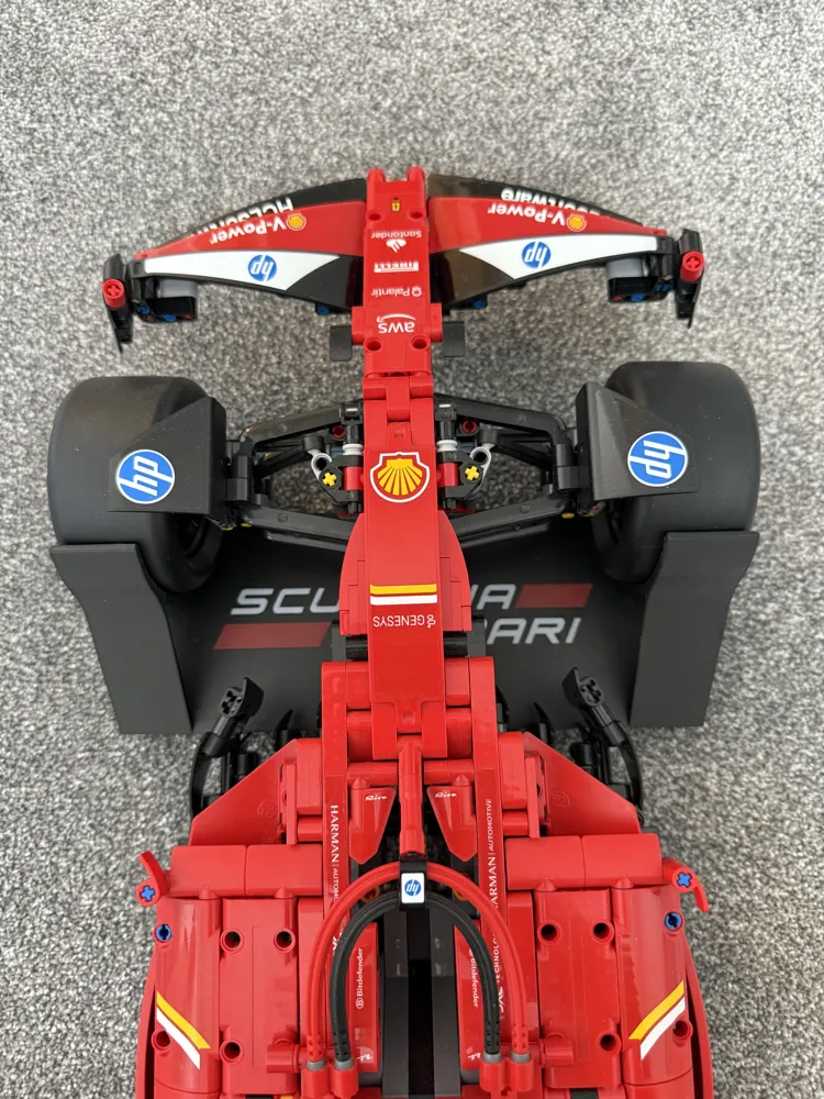 LEGOs Technic F1 Wall Mount - Ferrari by computerstar2000 MakerWorld ...