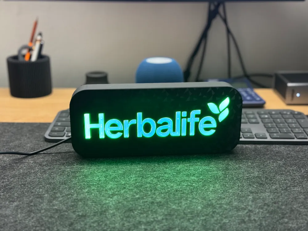 Herbalife Light Sign by m.loidl - MakerWorld