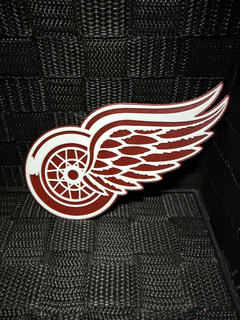 Logo de los Detroit Redwings - Hueforge - Modelo de impresión 3D ...