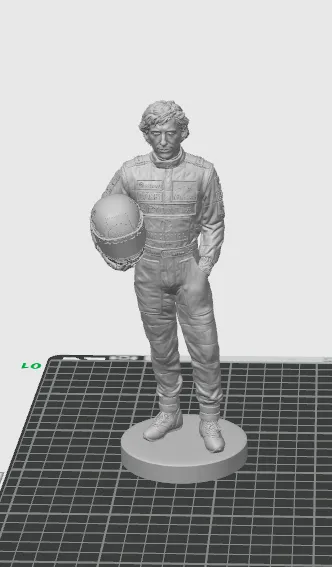 AYRTON SENNA – 3D FIGURINE by Bob Panna MakerWorld: Download Free 3D Models