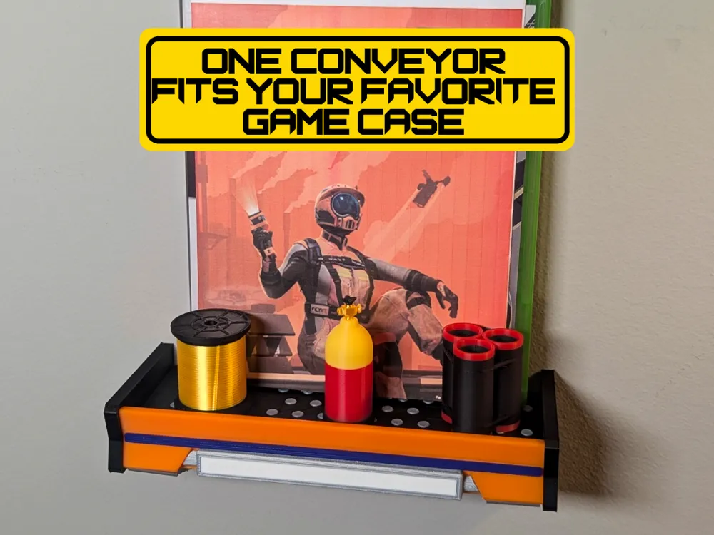 Conveyor Belt Wall Display - Free 3D Print Model - MakerWorld