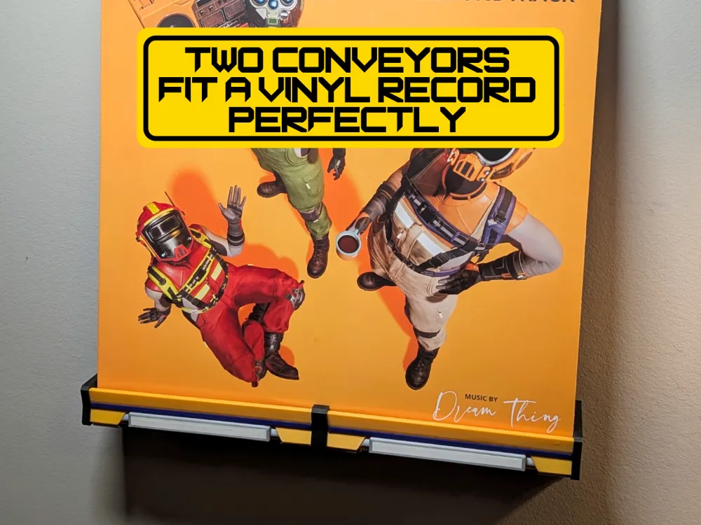 Conveyor Belt Wall Display - Free 3D Print Model - MakerWorld