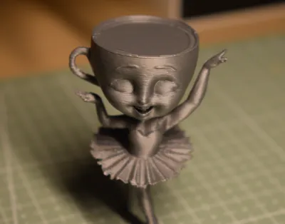 Ballerina Cappuccina Chibi - Brainrot by ThorLab Creations MakerWorld ...